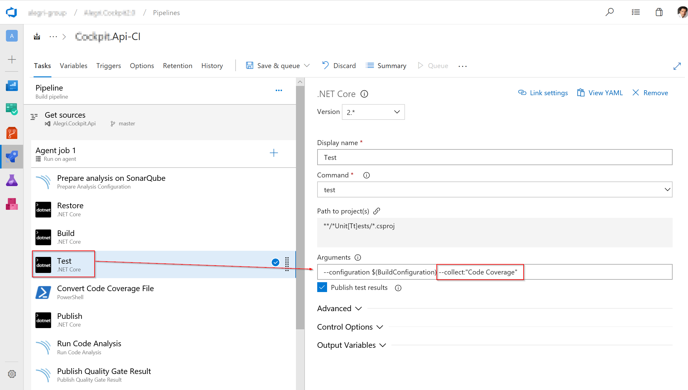 .NET Core, SonarQube and Code Coverage – writeabout.net